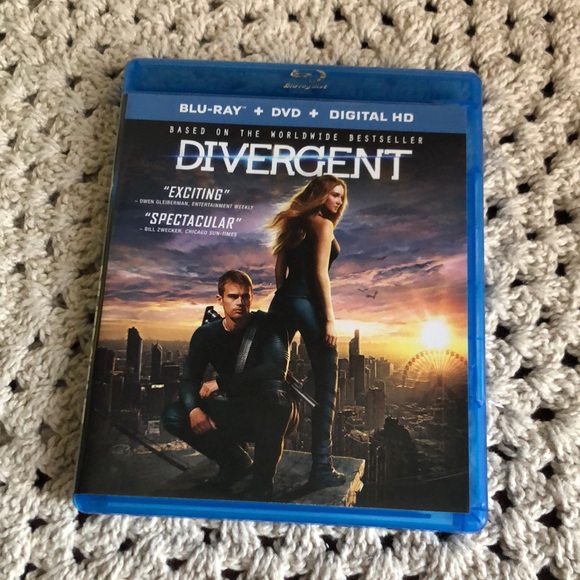 Other | Divergent Bluray Dvd Digital Hd | Poshmark